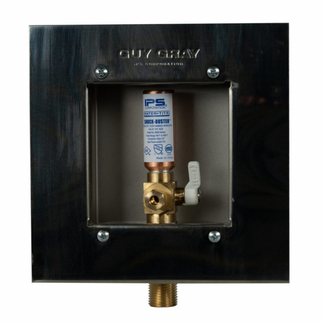 Buy Guy Gray 88525, SSMIB6AB Outlet Box with Hammer Arrester Valve ...