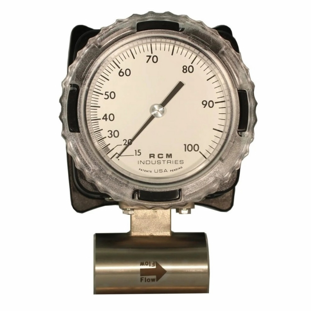 Buy RCM Industries 2-73-R-200-I-2S2, Flo-Gage 7000 Flow Meter, 200 GPM ...