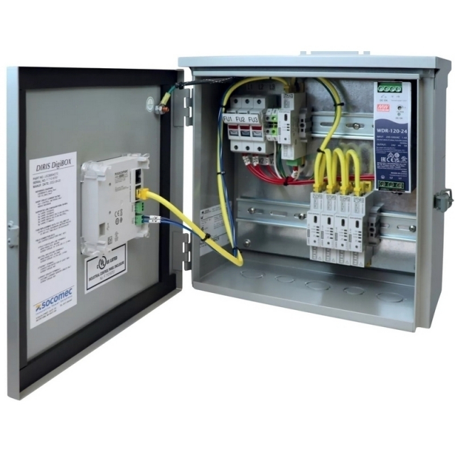 Buy Socomec USDBB04D50, Diris DigiBOX M4 Enclosure D-50 Display RS485 ...