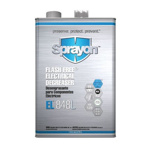 Buy Sprayon S84801000, EL848 Flash Free Electrical Degreaser, 1gal ...