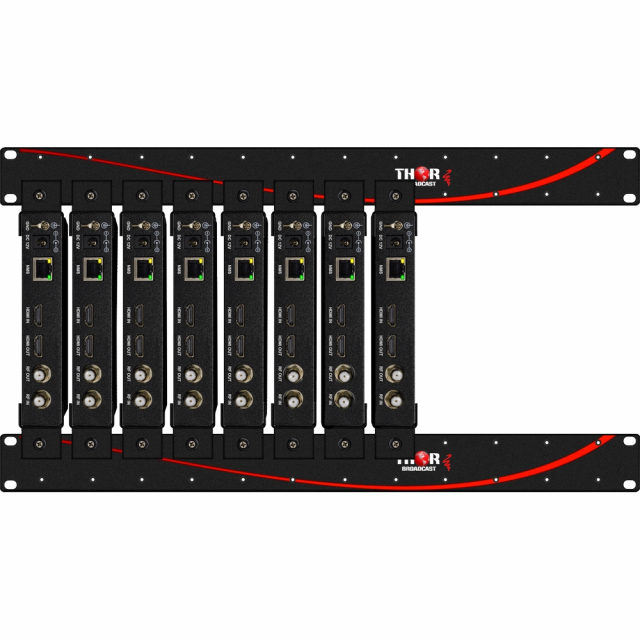 Buy Thor Broadcast H-Petit-8CH-RM, RF Modulator Chassis System, 8 Units ...