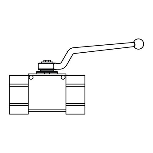Buy Tompkins Industries HPV-16-16, 1" High Pressure Ball Valve, 5000 ...